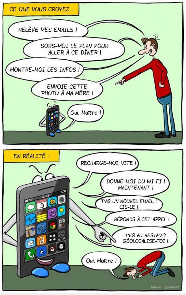 Ces 40 dessins humoristiques illustrent à quel point les smartphones ...